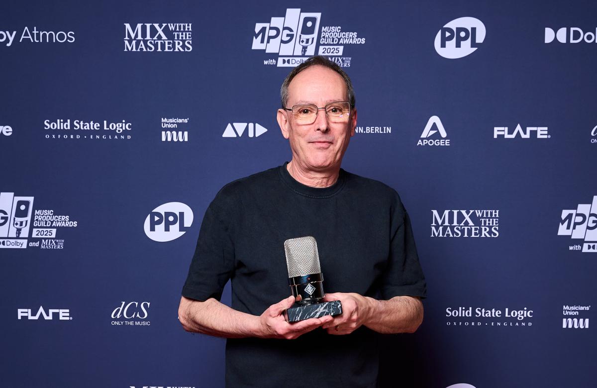 Solid State Logic’s Mike Banks Recognised with Music Producers Guild (MPG) Unsung Hero Award for ...